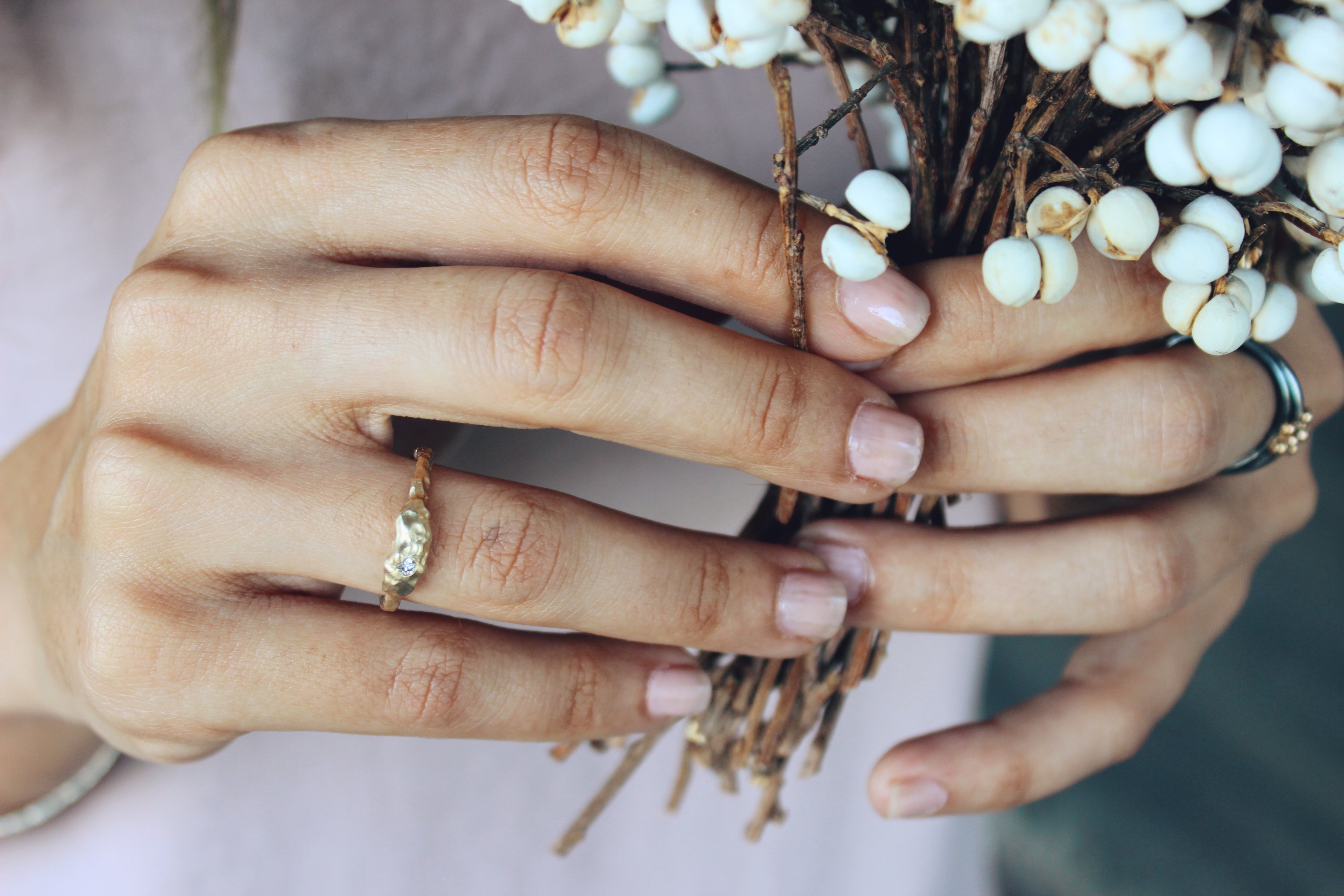 The Shiny Gold Adventure Ring– Elle Naz Jewelry